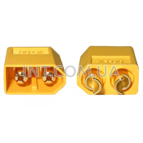 Штекер питания DC / XT60-M / на кабель, пластик, для высокотоковых цепей